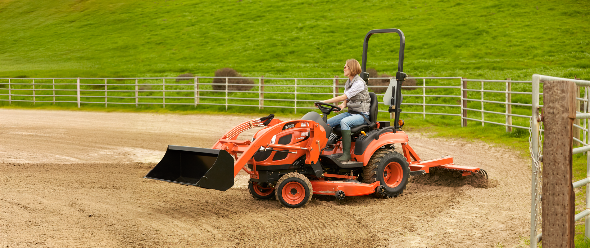 KIOTI, the best tractors, zero turn mowers, UTVs and compact loaders.